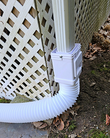 Pathneer 2 Pack Rain Gutter Downspout Extensions, Extra Long Downspout ...