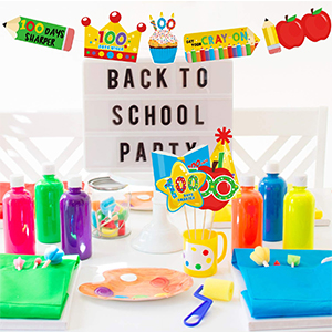 Amazon.com: 100th Day of School Photo Props Happy 100 Days of ...