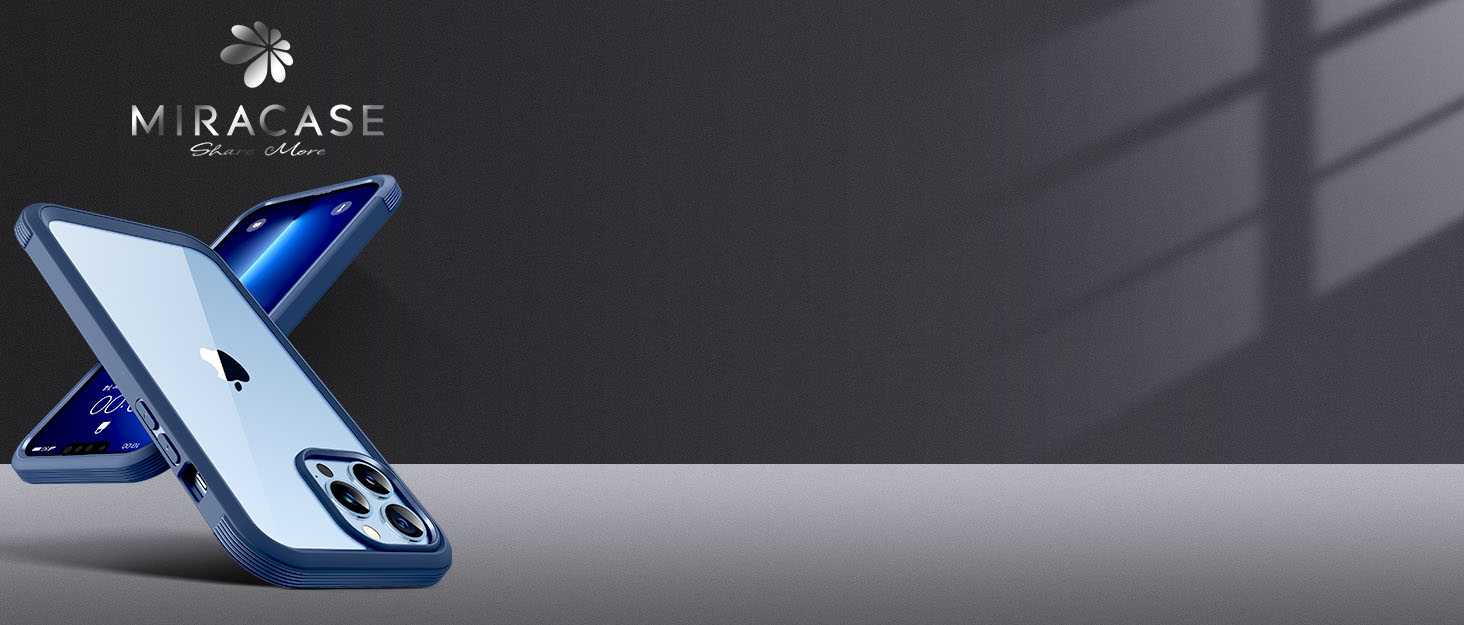 Amazon.com: Miracase Glass Case for iPhone 13 Pro Max 6.7 inch, 2022 Upgrade Full-Body Clear ...