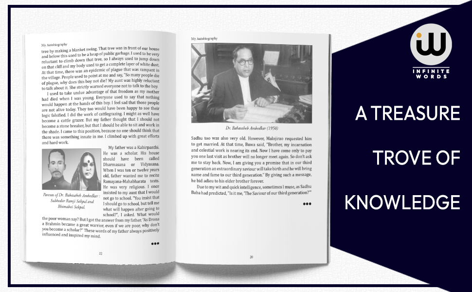 Buy My Autobiography | Dr. B.R. Ambedkar | English Paperback | The Original Edition | Caste In ...