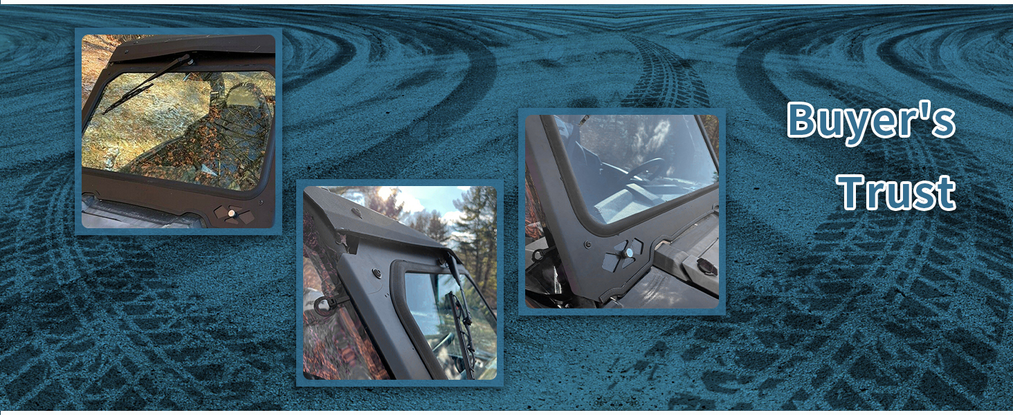 Amazon.com: ECOTRIC Full Glass Windshield W/Wiper Compatible with 2014 ...