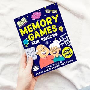 Amazon.com: Memory Games For Seniors: Large Print Activity Book for the Elderly with Brain ...