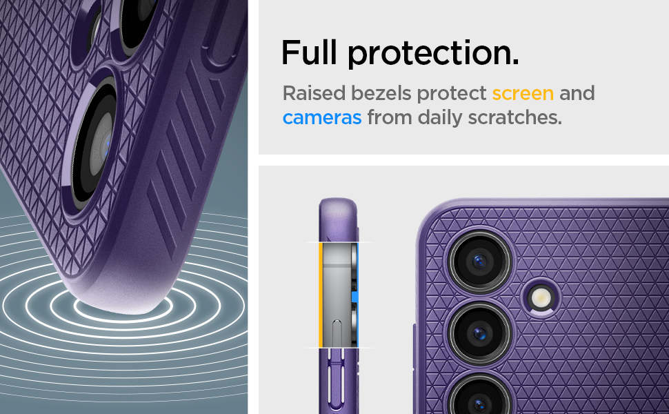 Amazon.com: Spigen Liquid Air Designed for Galaxy S24 Case (2024), [Military-Grade Protection ...