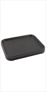 Amazon.com | MAHIONG 12 Pack 16 x 12 Inch Black Fast Food Tray, Large ...