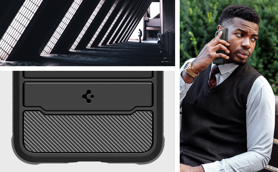 SPIGEN Rugged Armor Designed for Samsung Galaxy S24 Case (2024) Shock Absorption Resilient Slim ...