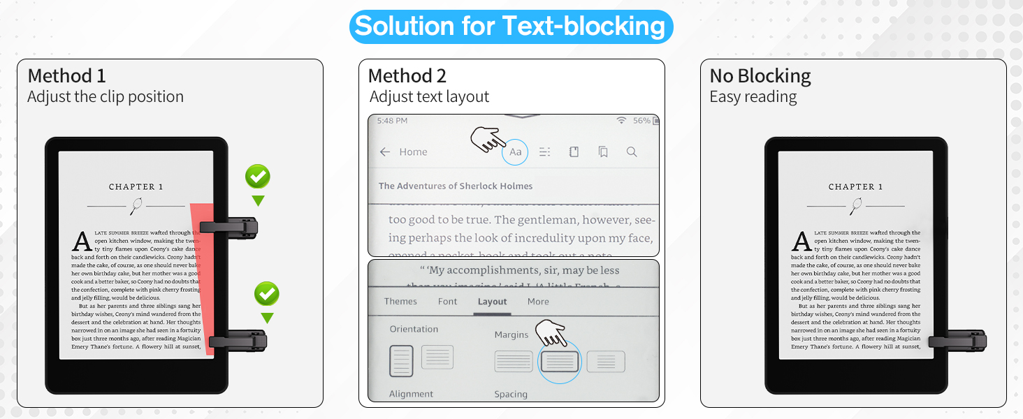Amazon.com: Remote Control Page Turner for Kindle Paperwhite Oasis, RF E-Reader Remote ...