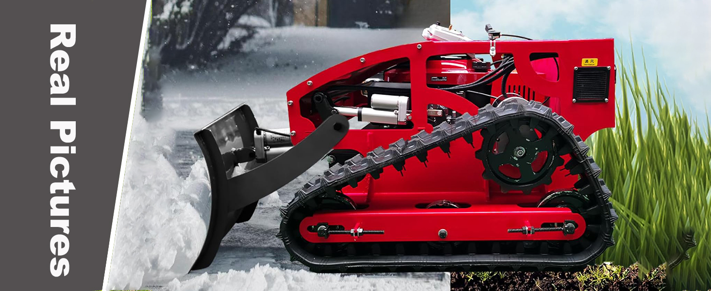 Amazon.com : DANWIWEE Automatic Remote Control Lawn Mower Multifunctional Mowing Robot 45° Slope ...