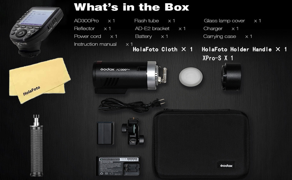 Amazon.com : GODOX AD300 Pro Godox AD300Pro Godox Flash for Sony Camera,w/Godox XPro-S Flash ...