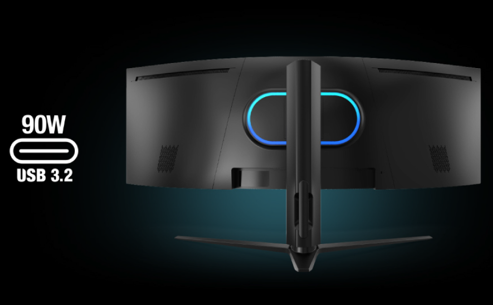 Amazon.co.jp: Predator ゲーミングモニター 57.1インチ DUHD Mini LEDバックライト VA 湾曲 非光沢 120Hz 1ms DCI-P3 98% Delta E