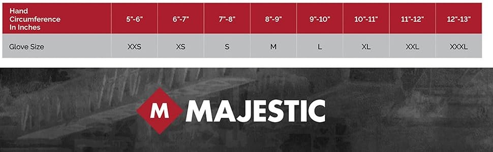 Majestic 35-7465/XS Cut-Less Korplex Glove with Foam Nitrile Palm, Cut ...