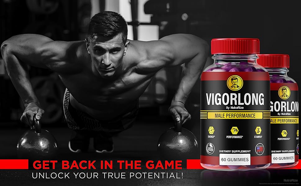 Amazon.com: (2 Pack) VigorLong Gummies for Men – Official Vigor Long Male Formula with a Natural ...