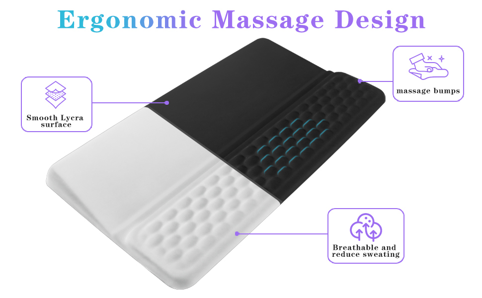 Amazon.com : Computer Keyboard Stand Pad with Wrist Rest, Ergonomic ...