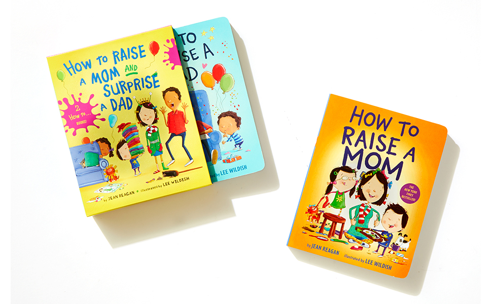 How to Raise a Mom and Surprise a Dad Board Book Boxed Set (How To Series): Reagan, Jean ...