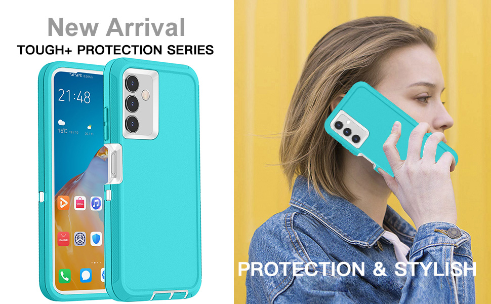 Amazon.com: AICase for Galaxy A14 5G Case, Heavy Duty Drop Protection Full Body Rugged ...