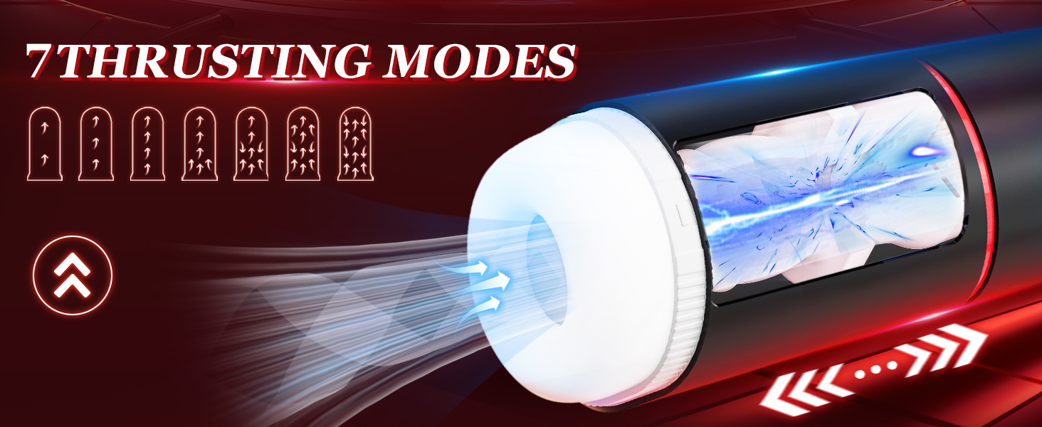 Amazon.com: Automatic Male Masturbator Sex Toys for Men - High-Speed & 7 Thrusting Modes Adult ...