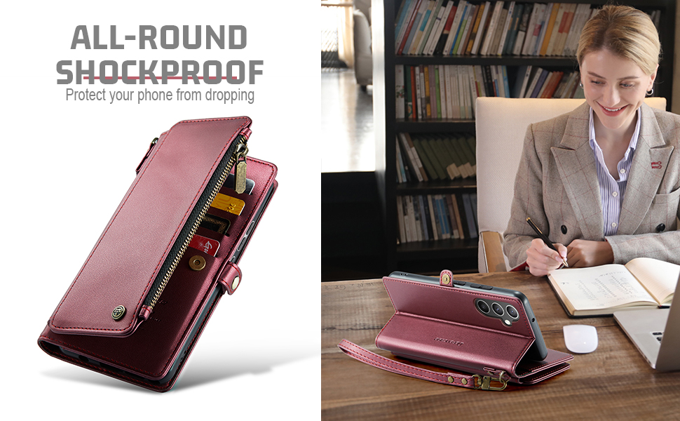 Amazon.com: Defencase for Samsung Galaxy A54 5G Case, 【RFID Blocking】 for Samsung A54 5G Case ...