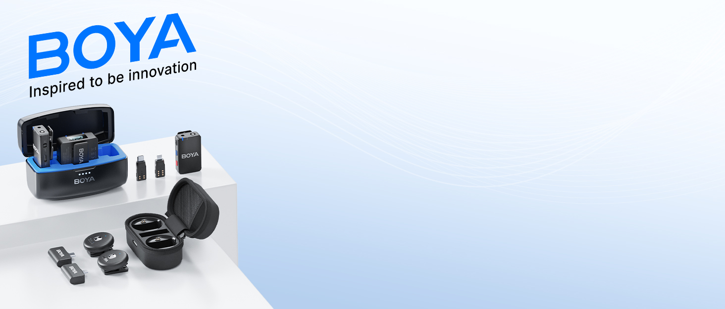 Amazon.com: BOYA mini Wireless Microphone for iPhone/Android/PC/Tablets with USB C/Lightning ...