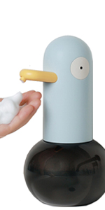Amazon.com: AMYESE Kids Automatic Soap Dispenser - Cute Duck Touchless Foaming Hand Soap ...