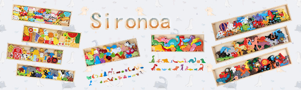 Amazon | Sironoa 知育玩具 木製 パズル おもちゃ 組み合わせ 動物 認識 2歳 3歳 4歳 子供 女の子 男の子 脳トレ 立体 積み木 入園お祝い プレゼント 誕生日 ...