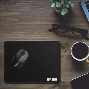 Amazon.com: BreSii Ergonomic Bluetooth Mouse and Mouse Pad for Laptop ...