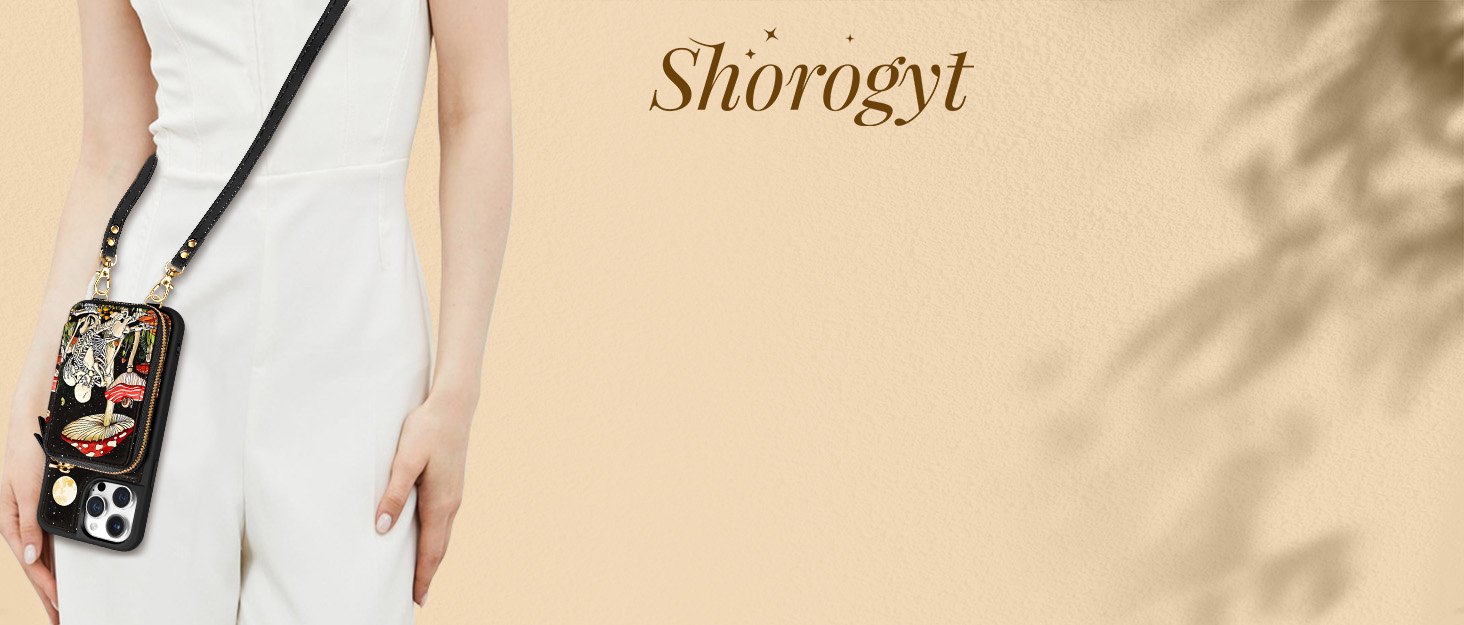 Amazon.com: Shorogyt for iPhone 13 Pro Max Case Wallet Crossbody, RFID Blocking Card Holder ...