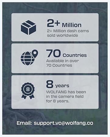 WOLFANG WT01 Wildcamera 2160P 48MP HD, wilddiercamera met 940nm No Glow infrarood leds ...