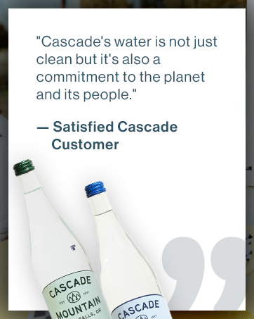 Amazon.com: Cascade Mountain Spring Water in Glass Bottles | 12oz (12 Pack) | 7.7 pH Balanced ...