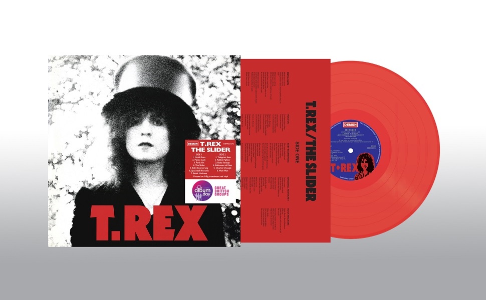 T. Rex: The Slider on Translucent Red Vinyl (National Album Day 2024): Amazon.co.uk: CDs & Vinyl