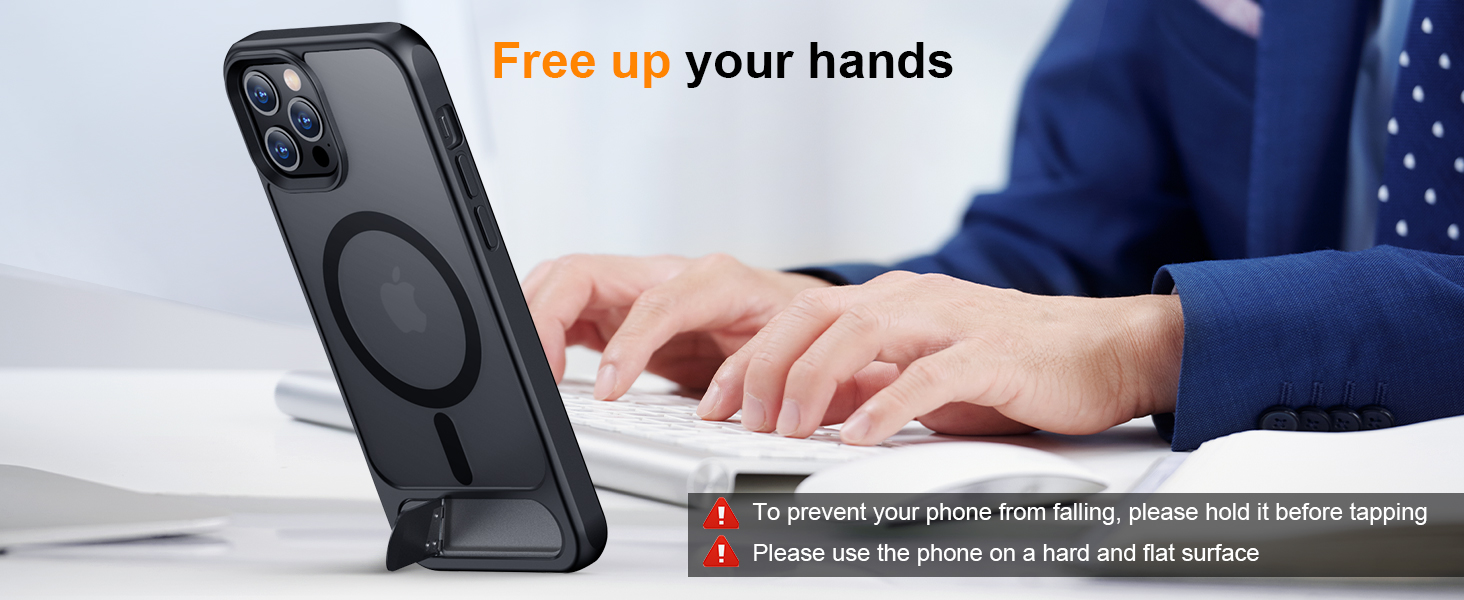 Amazon.com: Temdan Magnetic Compatible with iPhone 12 Case & iPhone 12 Pro Case, [Built-in ...