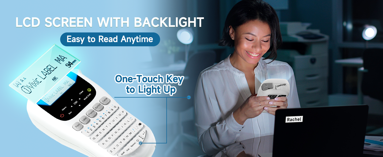 Amazon.com : Vixic Label Maker, H1100 Label Maker Machine with-Tape, Portable Label Maker ...