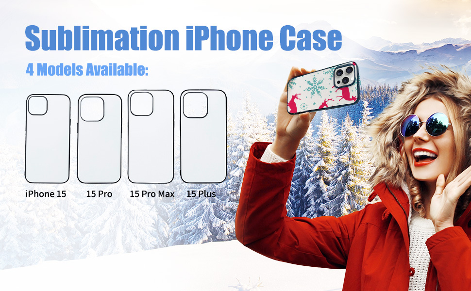 Amazon.com: Craft Express 6 PCS Sublimation Blank Phone Cases for iPhone 15 Plus, Customized ...