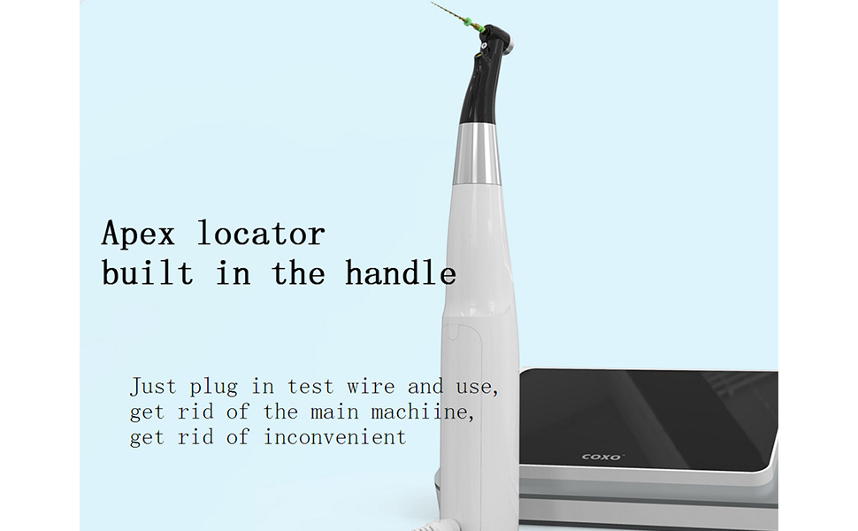 Coxo Dental Wireless Bluetooth Endo Motor con Apex Locator 2 en 1, C-Smart Pilot con Pantalla ...