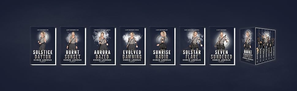The Burnt Sunset Box Set: The Complete Dystopian Apocalyptic Fantasy Series eBook : Ledoux ...