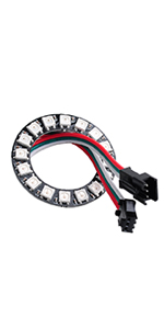 Sparkleiot 8 Bits WS2812 RGB LED Stick 8 X WS2812B 5050 Full Color RGB ...