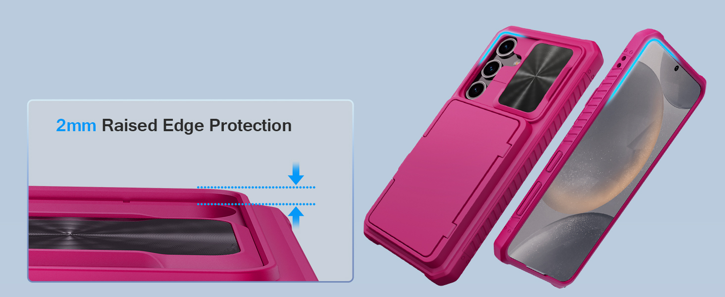 Amazon.com: ATATOO for Samsung Galaxy S24 Wallet Case, Built-in Card Holder(Store 4-5 Cards ...