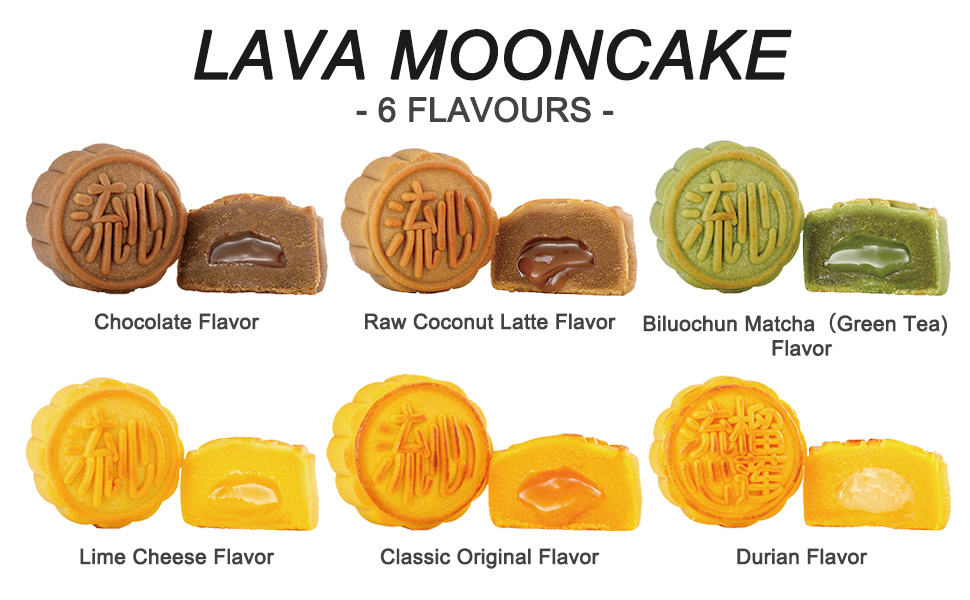 Amazon.com : KWOLYKIM Lime Cheese Flavor Lava Mooncake, 青檸芝士流心月餅, 6PCS Lava Moon Cakes 2024 Mid ...