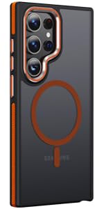 Amazon.com: MALEWOLF Magnetic for Samsung Galaxy S22 Ultra Case with 3 Stand Ways, [Invisible ...