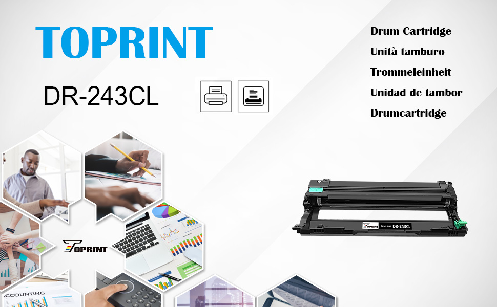 DR243CL DR-243CL Compatible Drum Unit Drum Cartridge High Capacity for Brother DCP-L3510CDW DCP ...