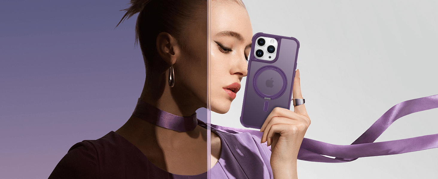 Amazon.com: BENTOBEN for iPhone 14 Pro Max Case with Invisible Magnetic Stand, [Compatible with ...