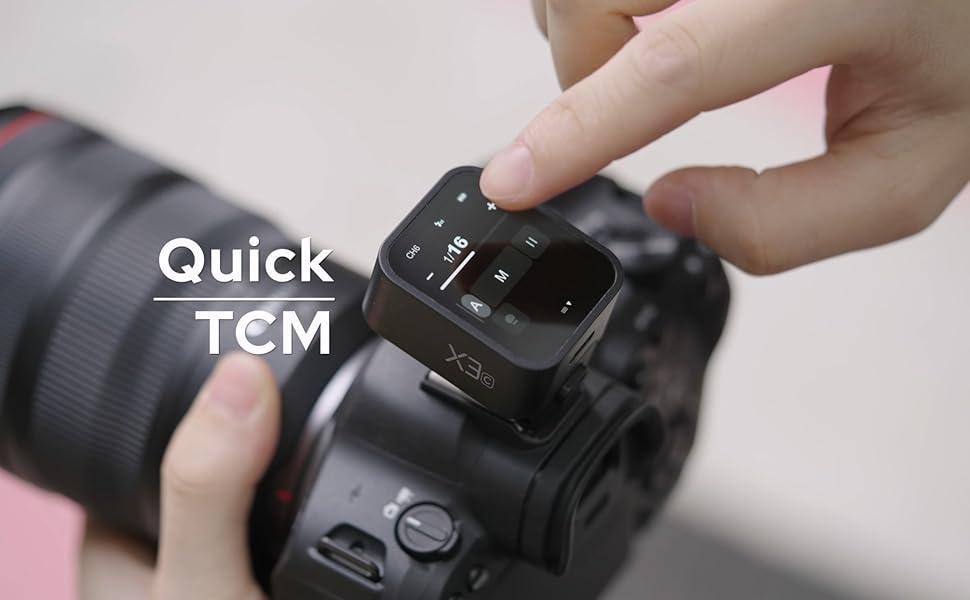 Amazon.com : Godox X3C X3 C X3-C TTL Wireless Flash Trigger Compatible ...