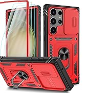 Pilaru 3 in 1 for Samsung S23 Ultra Case | With Front Frame | [Separate] 2 Screen Protectors ...