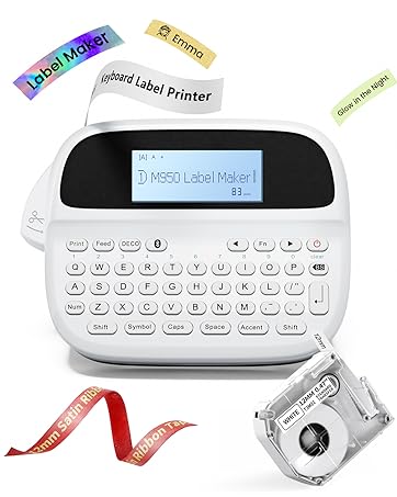 Phomemo Label Maker,Keyboard Label Printers,M950 Mini Thermal Labels ...