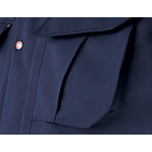 Amazon.co.jp: 自重堂 JICHODO ブルゾンフード付 48350 アッシュ SSサイズ : ファッション