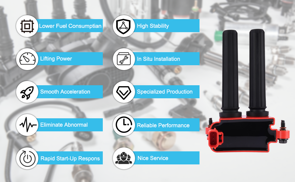 Amazon.com: TAUTOY UF504 Ignition Coil 8 PCS (5.7L 6.1L 6.4L) 2005-2016 For Chrysler 300 Aspen ...