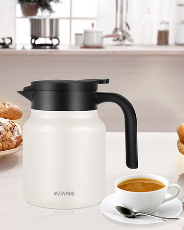 Amazon.com: WYHVAND 34Oz Thermal Coffee Carafe for Hot/Cold, Stainless Steel Thermos Carafe for ...