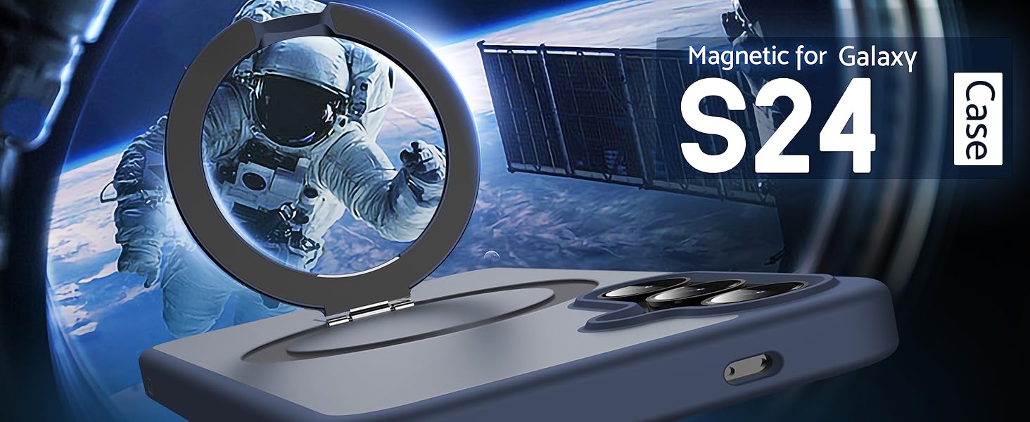 Amazon.com: DASFOND Mag-Stand Galaxy S24 Case, 2024 Upgraded [All-in-1] [Compatible with MagSafe ...