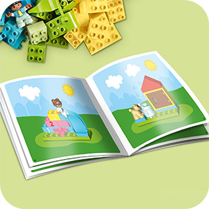 LEGO DUPLO Classic Contenitore di Mattoncini, Giochi Educativi per Bambini e Bambine Creativi da ...