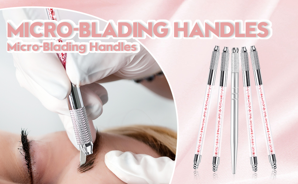 Amazon.com: MOKOHOA Microblading Kit, Eyebrow Microblading Pen Microblade Kit with microblading ...