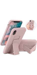 Amazon.com: LAUDTEC Silicone Kickstand Case Compatible with iPhone 11 case(6.1 in) Vertical and ...