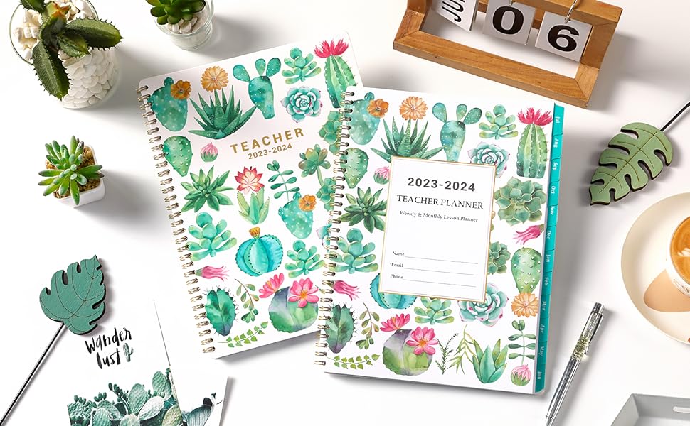 Amazon.com : Teacher Planner 2023-2024 - 2023-2024 Teacher Planner, 11 ...